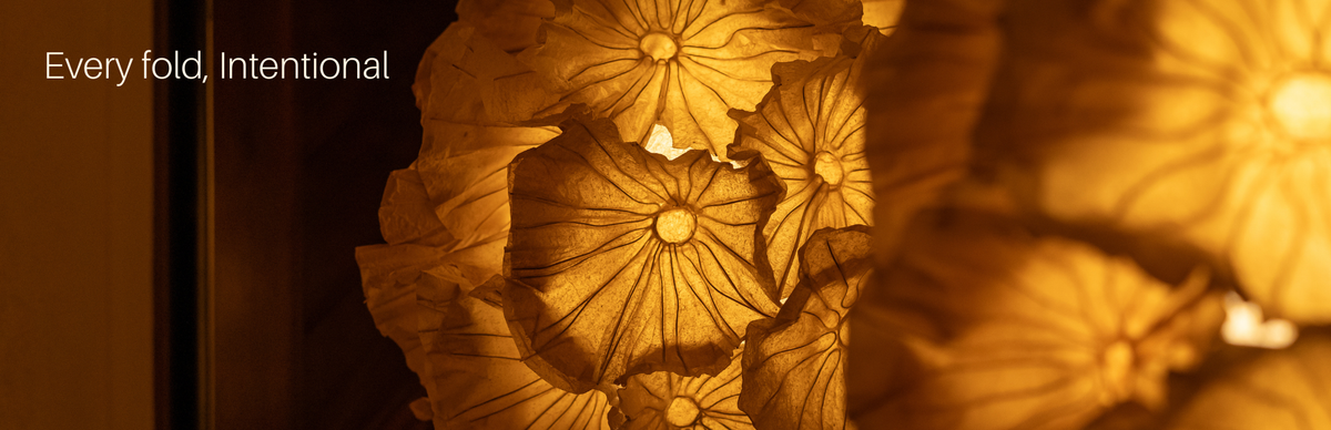 Oorjaa | Sustainable Lighting Design | Home Decor | Handmade Paper