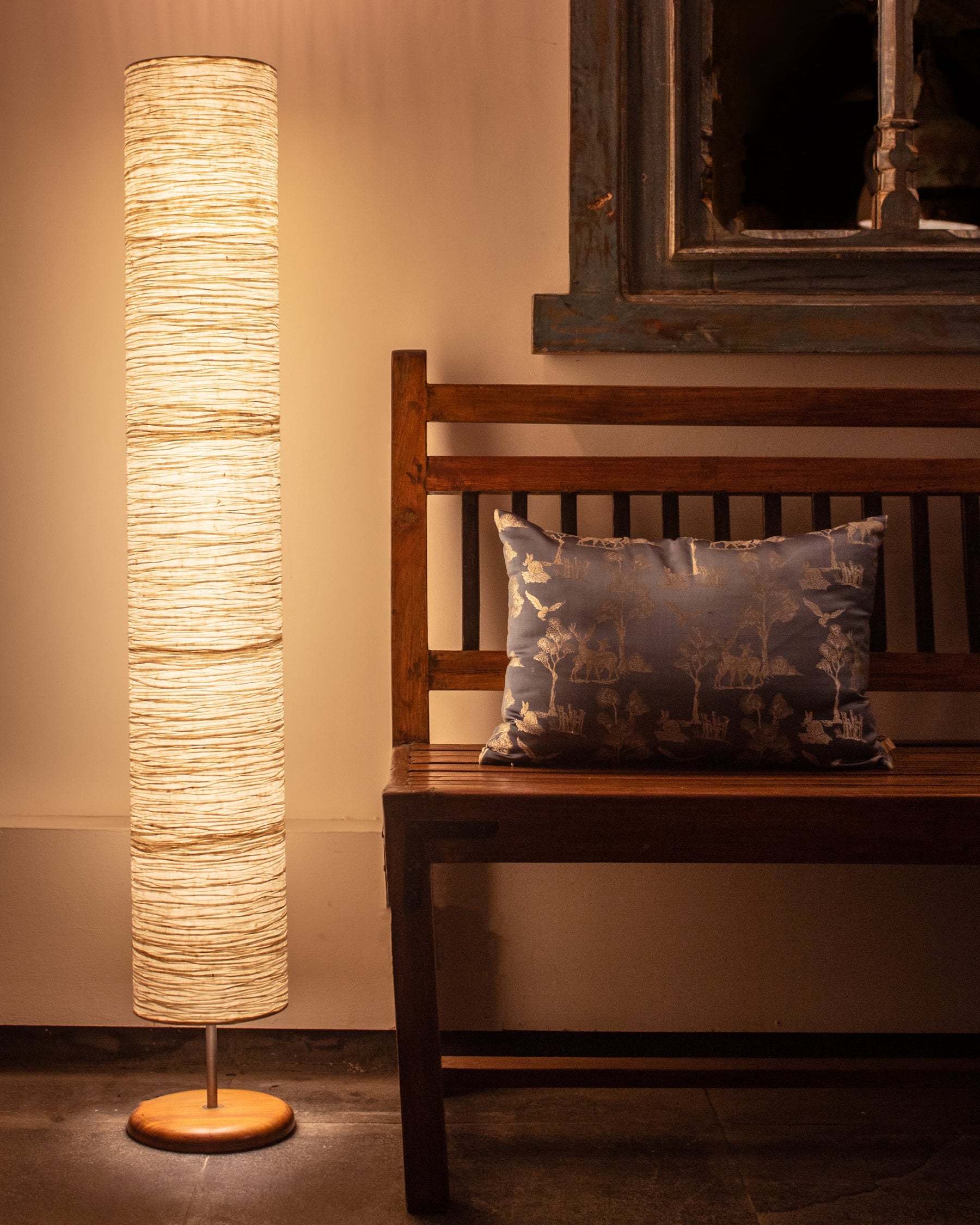 Buy Floor Lamp | High Rise Floor Lamp | Shop at Oorjaa